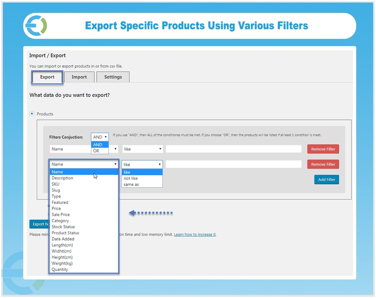 Woocommerce Product Import Plugin Import Export Products In Csv By Extendons